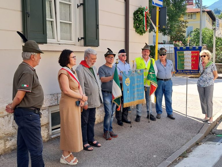 COMUNE DI ROVERETO *: «GLI ALPINI E L'ANPI RICORDANO IL PARTIGIANO ...